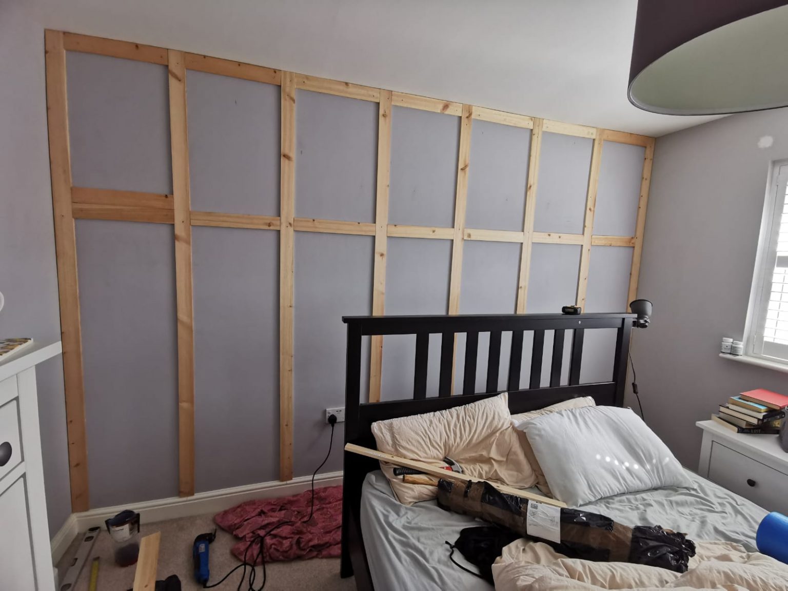 Do It Yourself: How to create a panelled wall | Not Just a Tit